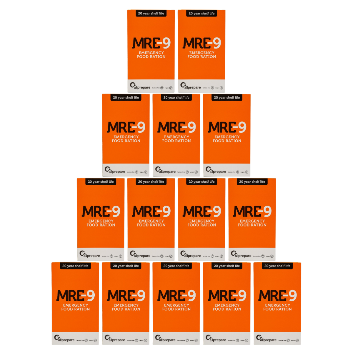MRE-9 Notverpflegung 14 Tage | Allprepare | Allprepare