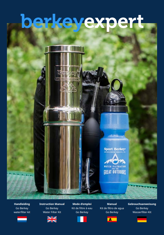 Gebrauchsanweisung Go Berkey Wasserfilter-Kit | Allprepare